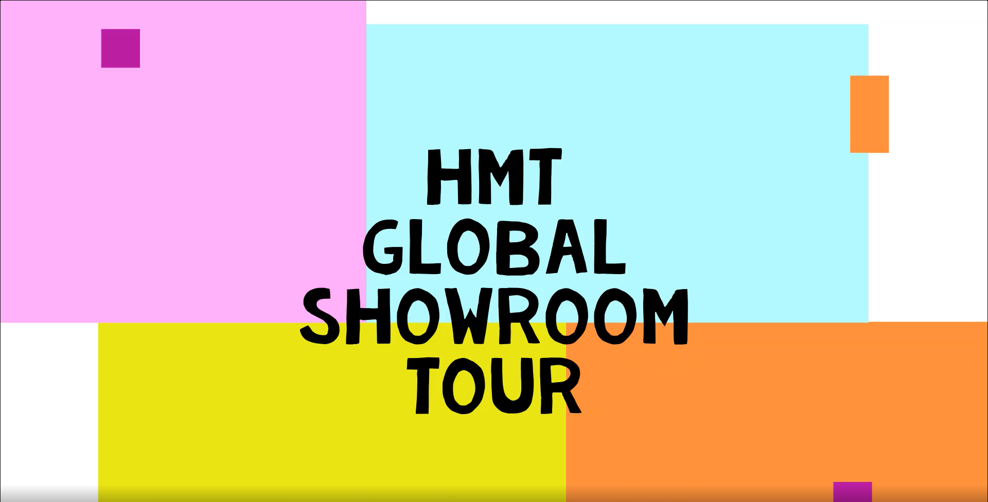 Showroom Tour 2020/21 - HMT Global